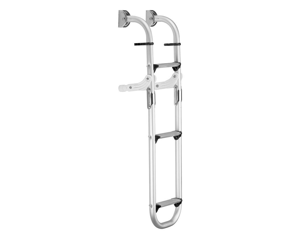 Removable Aluminium Ladder 3 Step - Boat Accessories Australia