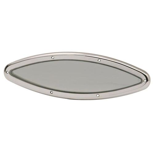 Bomar Gray Series Fixed Portlight Elliptical